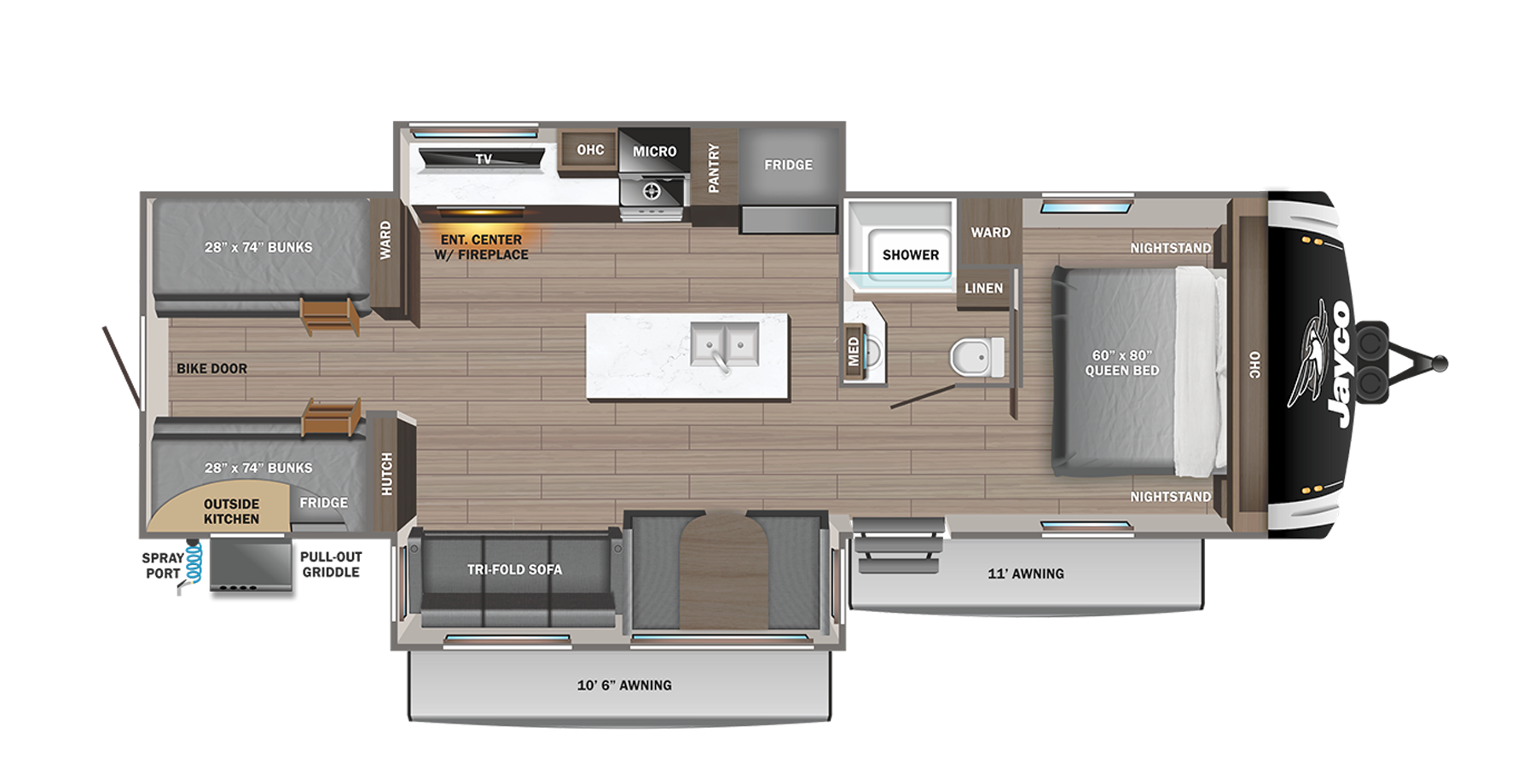 2025 Jay Feather - Light Travel Trailer | Jayco, Inc
