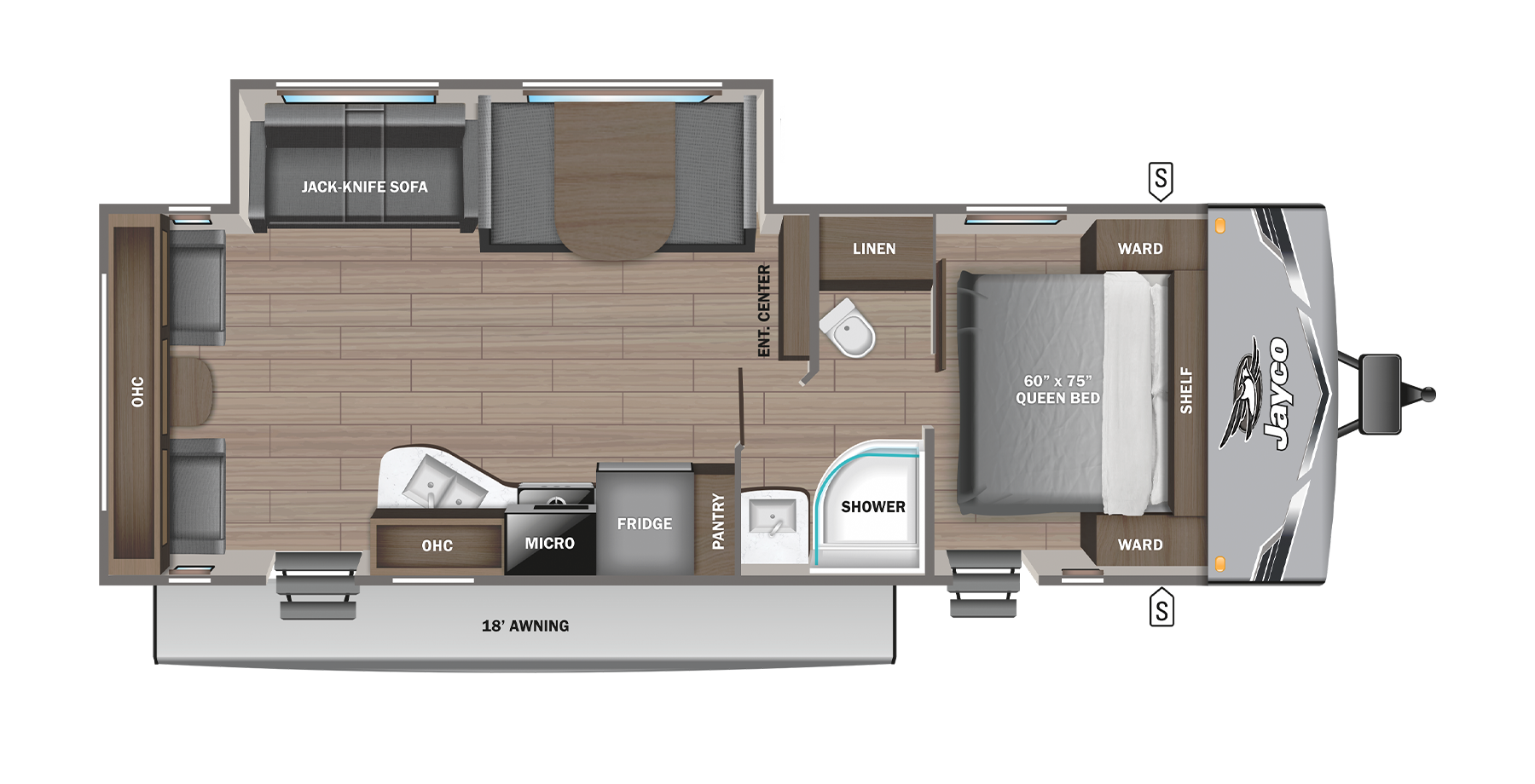 2025 Jay Flight SLX - 262RLS | Jayco RV