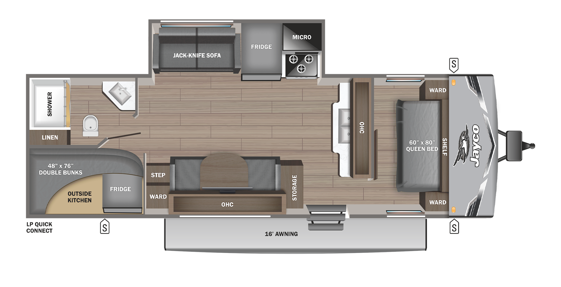 2025 Jay Flight - 265BHSW | Jayco, Inc