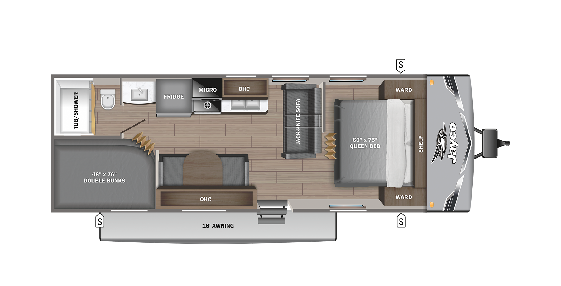 2025 Jay Flight SLX - 260BHW | Jayco, Inc