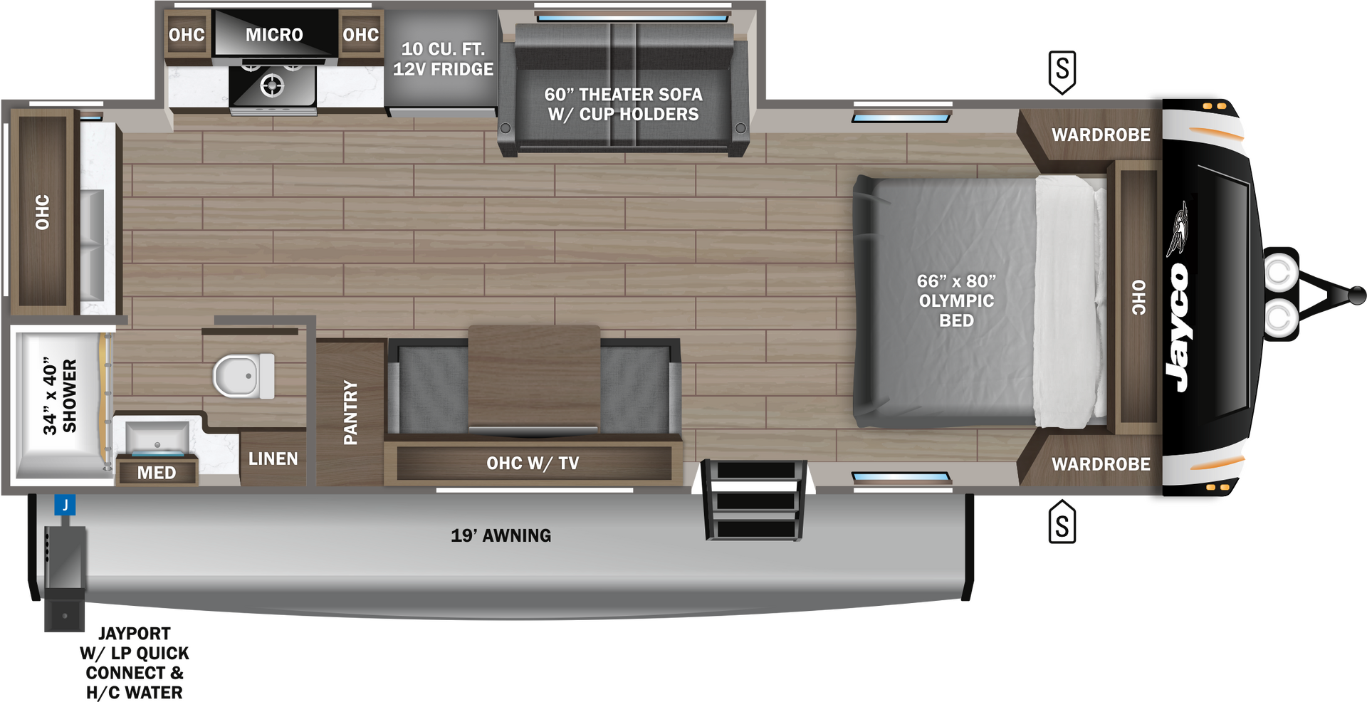 2025 Eagle Travel Trailer - 230MLCS | Jayco, Inc